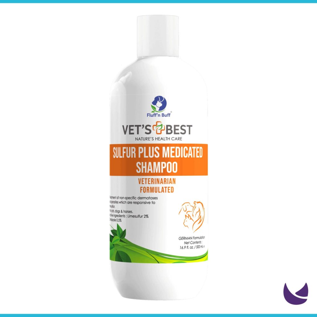 Sulfur Plus Medicated Shampoo - PetFit.pk