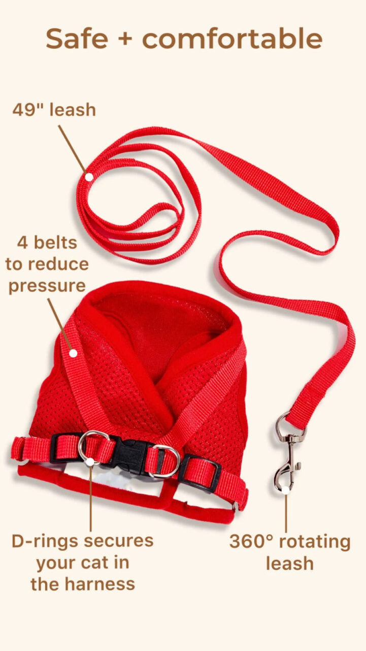 Voyager Cat Jacket Harness - PetFit.pk